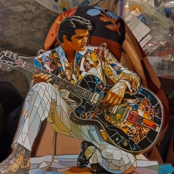 Elvis Presley | Holiday | Rare Elvis Suncatcher Tree Decoration | Poshmark